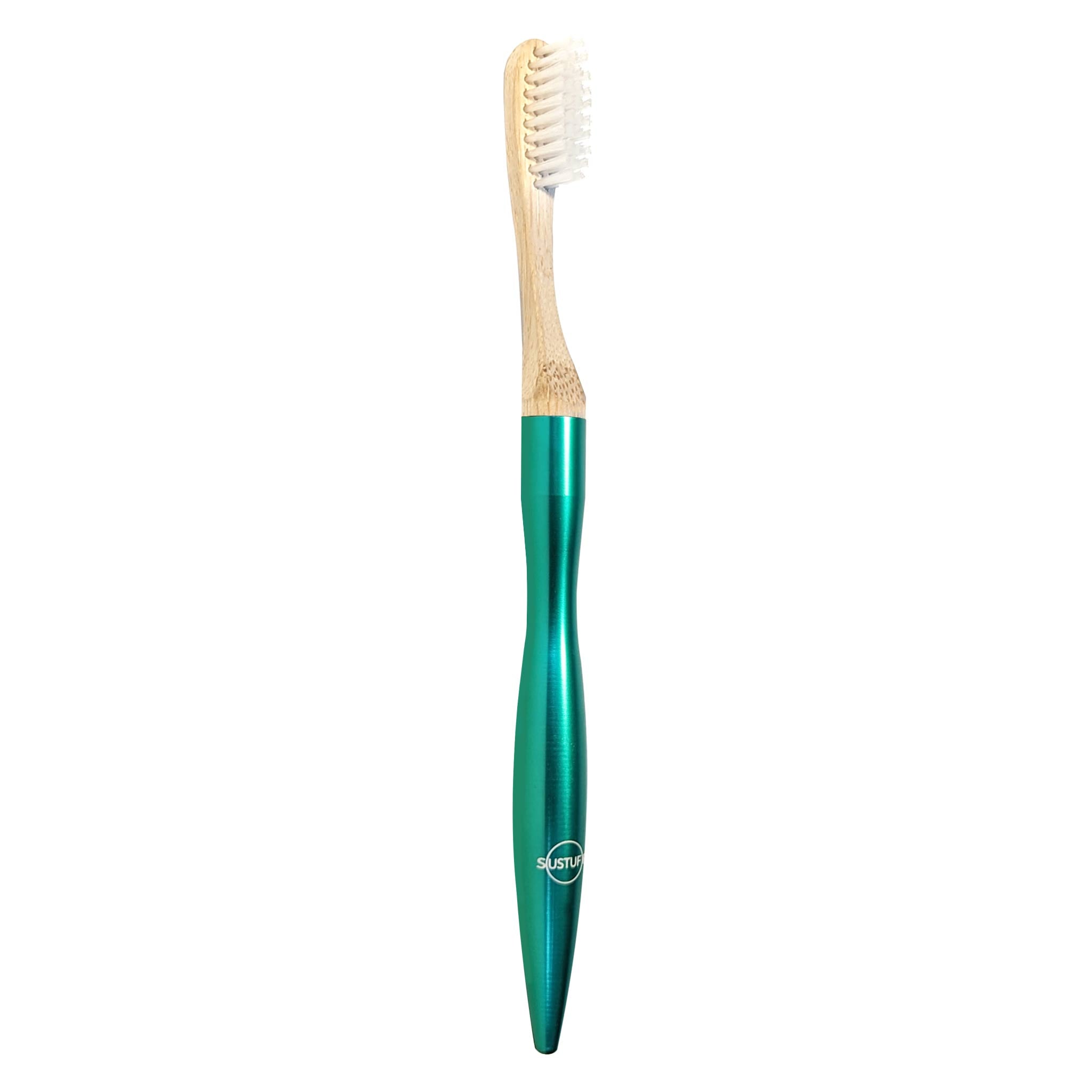 Jungle Green Toothbrush with 3 Heads – Sustuff